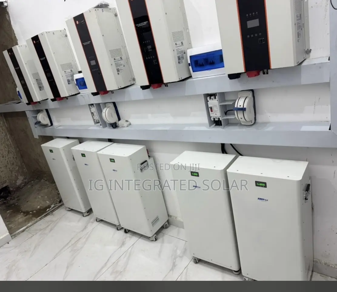 50kva Felicity Inverter Installation With a 75kwh Lithium Battery in ...