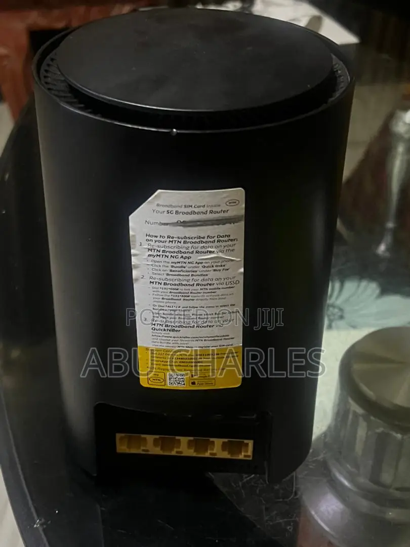 Slightly Used 5g MTN Broadband Router in Ibadan - Networking Products ...