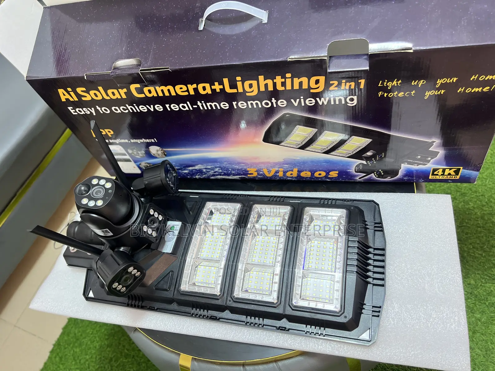 2000w Solar Security Lights With Cctv Camera in Ojo - Security ...