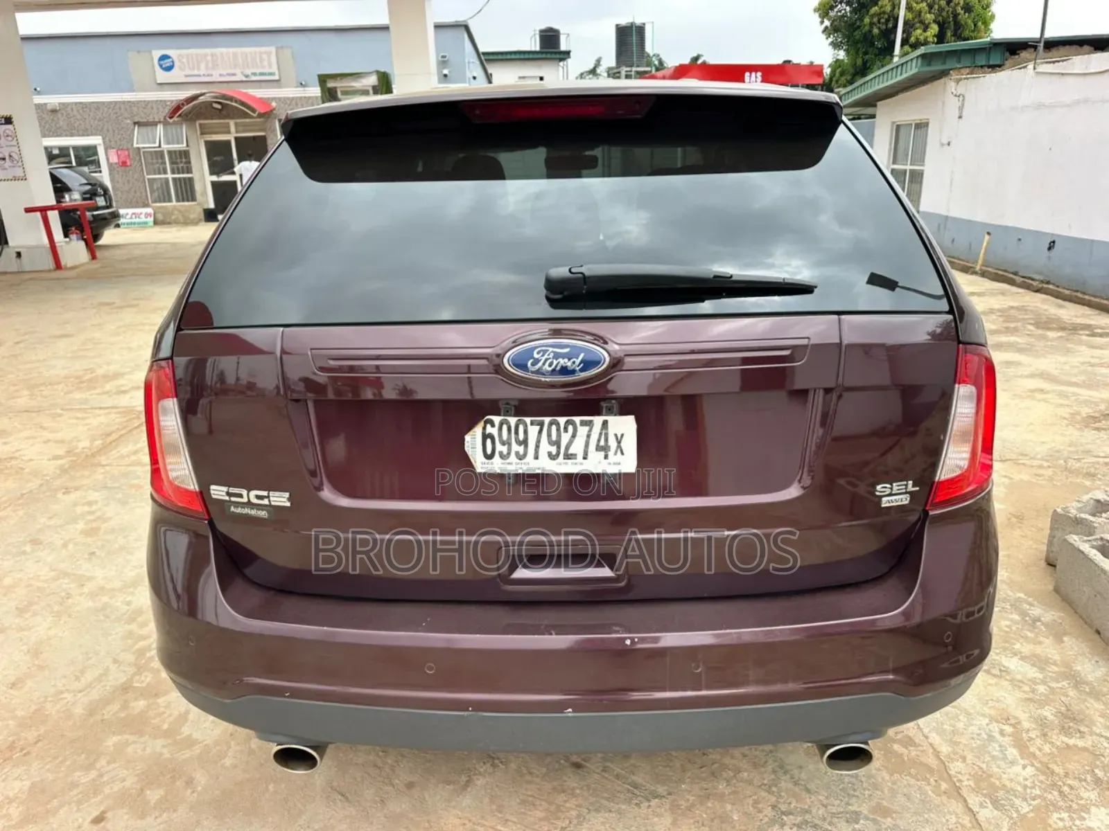 Ford Edge SEL 4dr FWD (3.5L 6cyl 6A) 2011 Burgundy in Alimosho - Cars ...