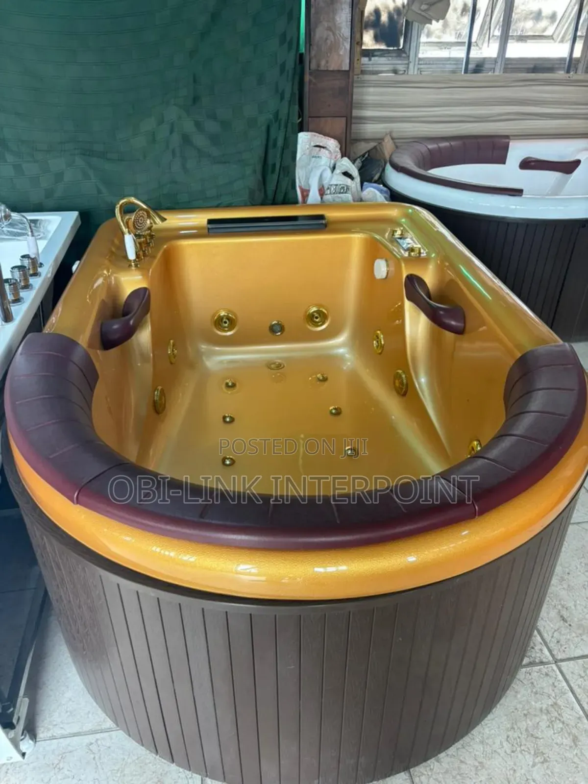 Executive Gold Jaccuzzi With Tv in Orile - Plumbing & Water Systems ...