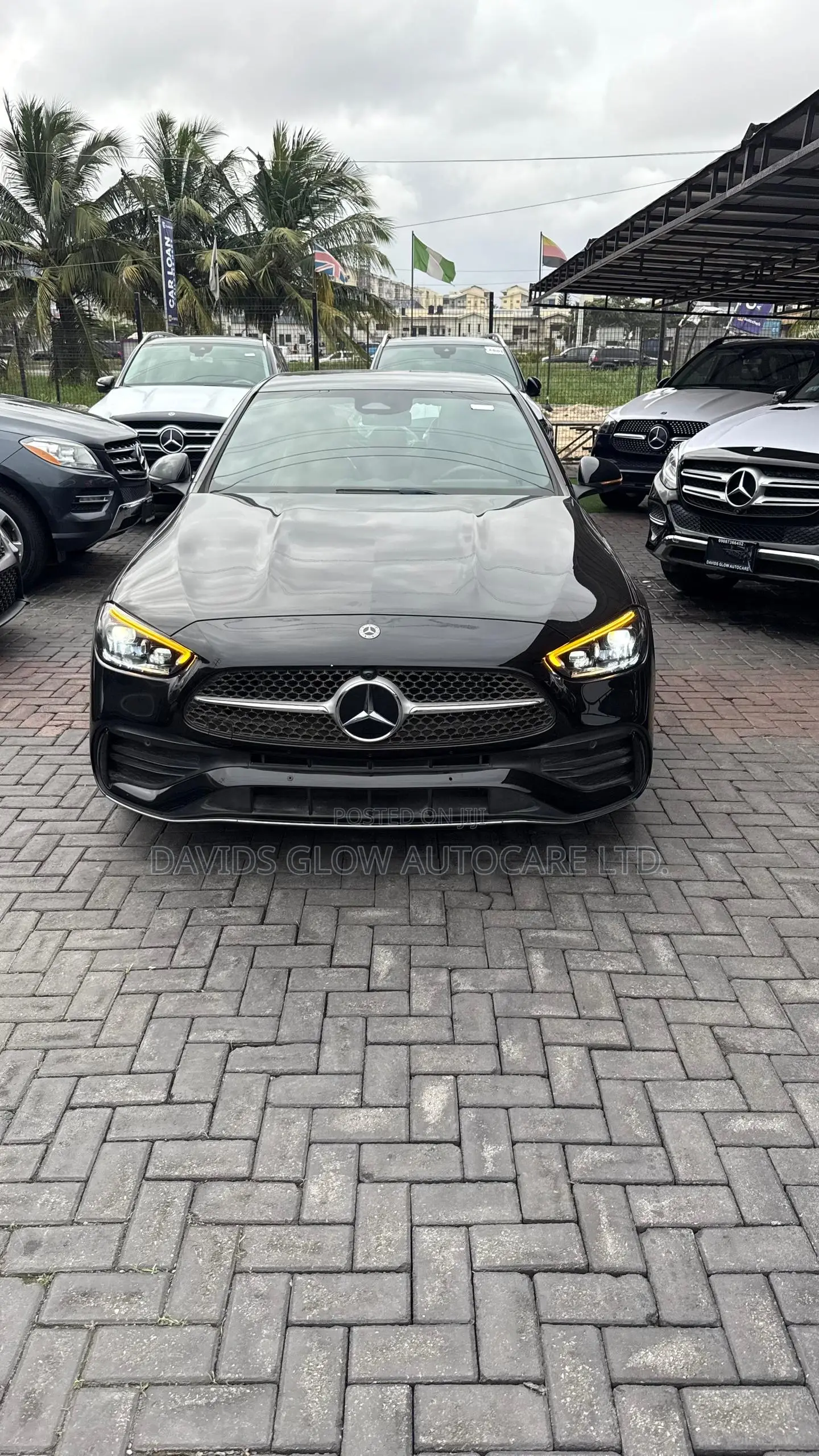 Mercedes-Benz C300 2021 Black in Lekki - Cars, Davids Glow Autocare Ltd ...