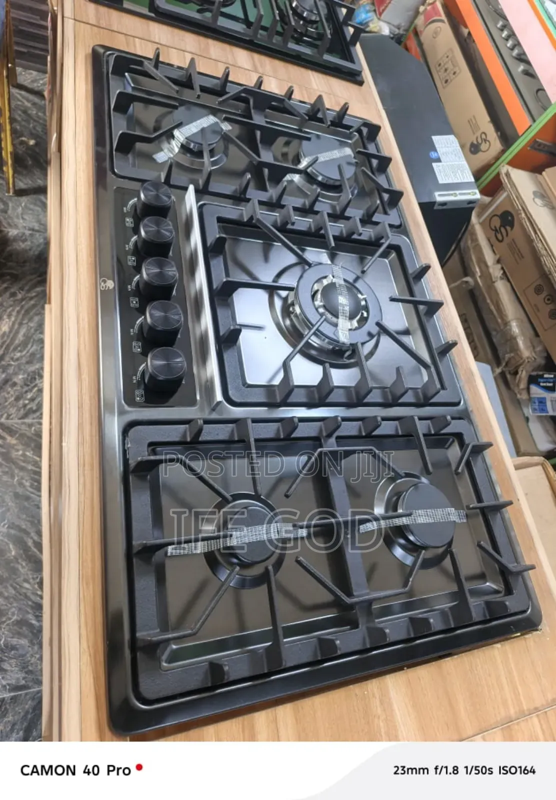 Original Quality Gs Built-in Black Stainless Steel Inbuilt Gas Cooker ...