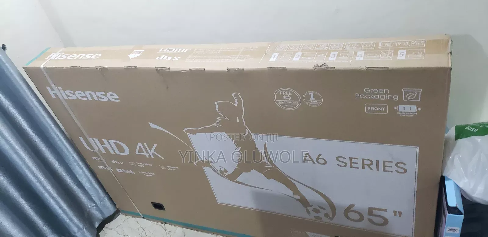 Hisense 65 Inches Hisense Uhd Smart Tv (Apple Play Supported) in Agege ...