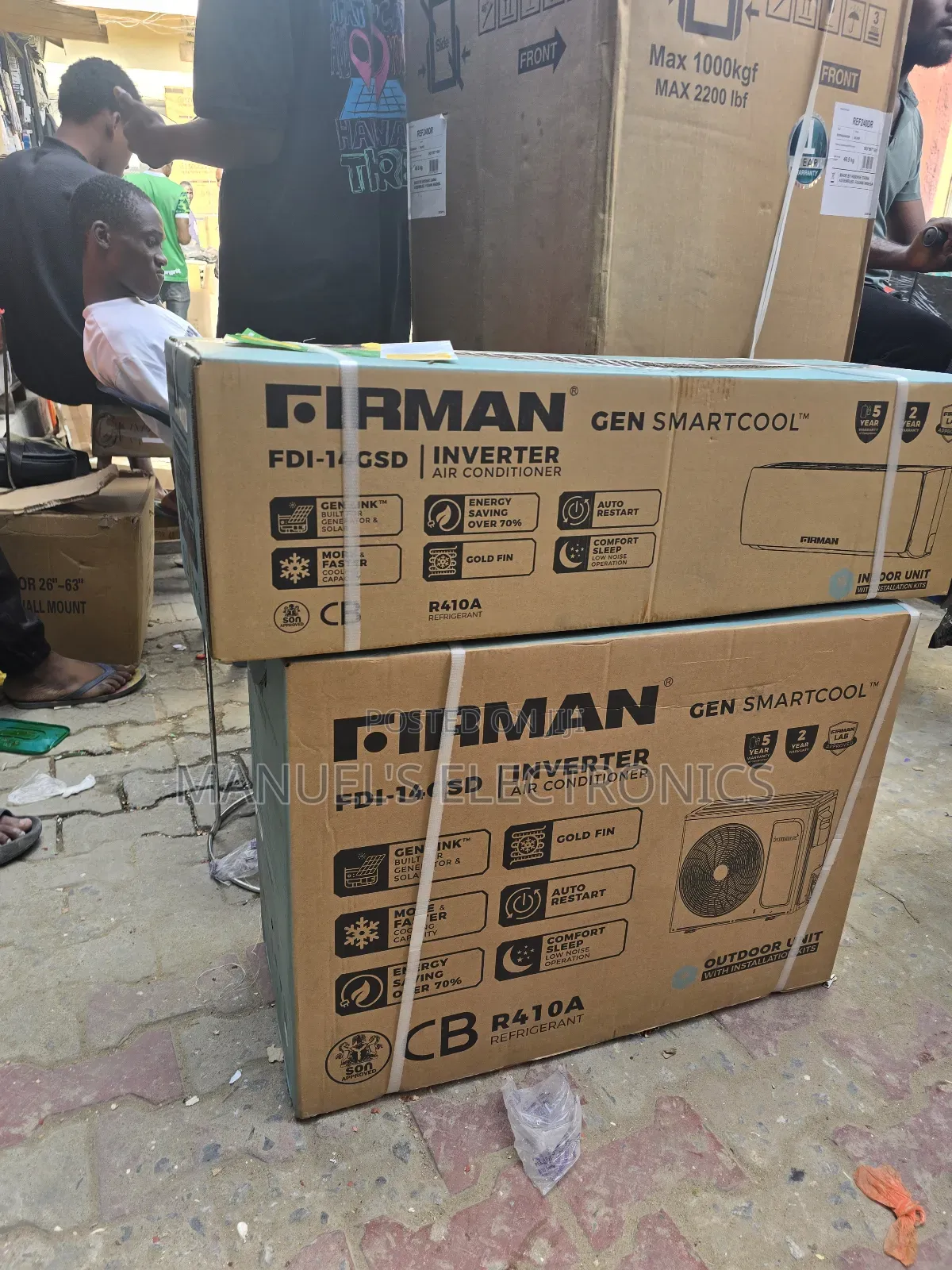 1.6hp Inverter Firman Air Conditioner With Kits in Ojo - Home ...