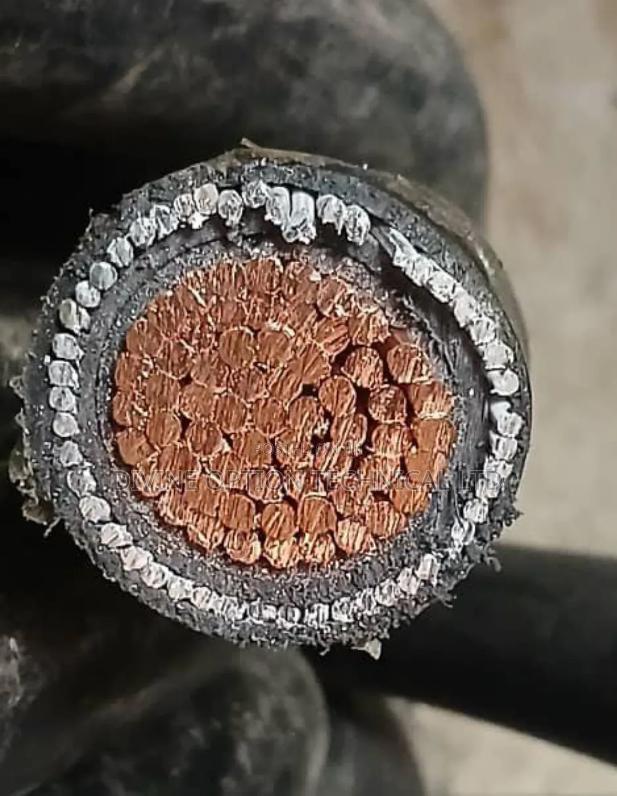 500mm Single Armoured Cables for sale - Divine Option Technical Ltd ...