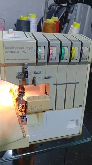 5 Threads Hobbylock 797 Weaving Sewing Machine in Port-Harcourt - Home ...