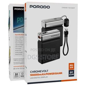 Porodo Chrome Volt 10,000mah Power Bank Led Digital Display in Ikeja ...