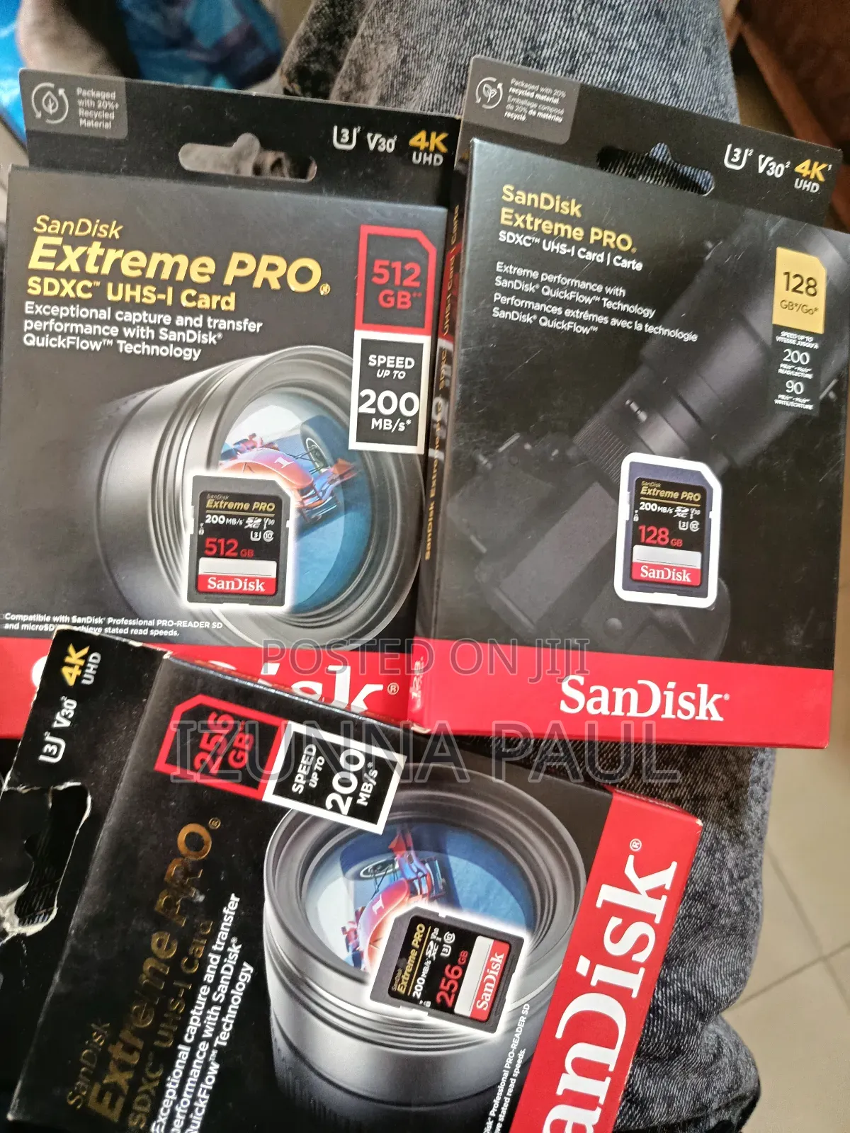 SSD Extreme Pro Memory Card in Lagos Island (Eko) - Photo & Video Cameras, Izunna Paul | Jiji.ng