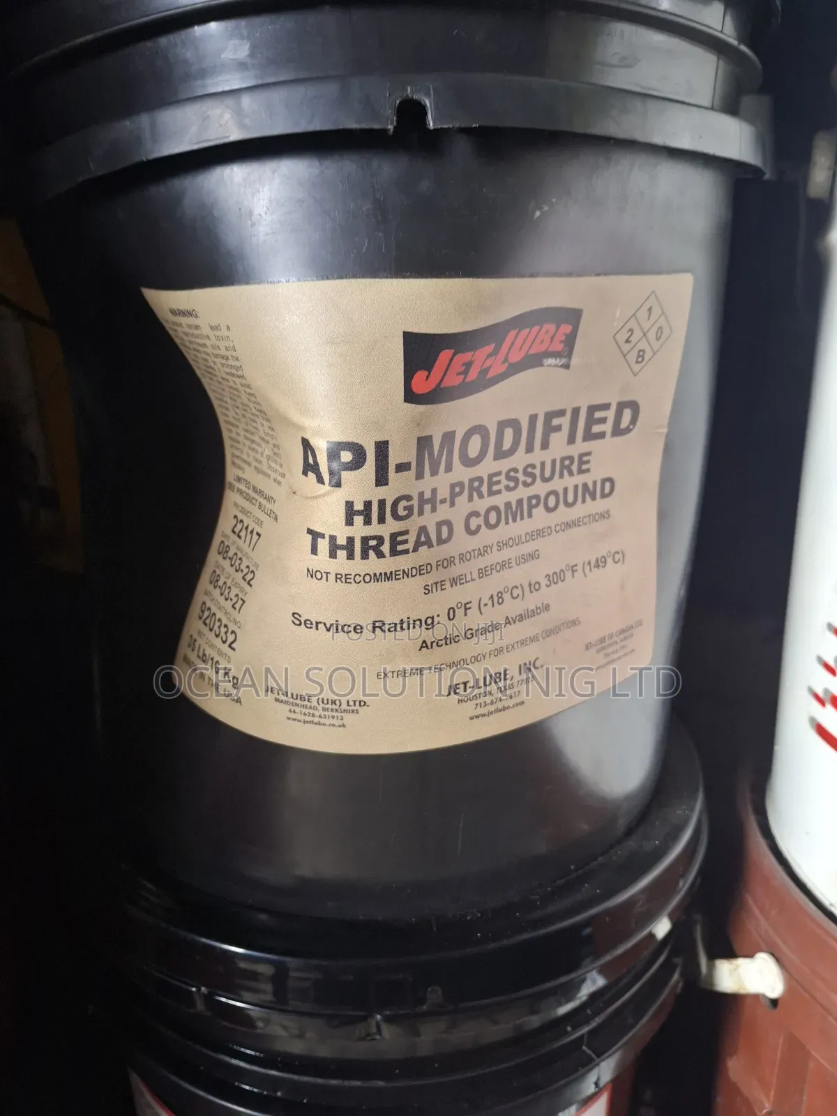 Jet-Lube Api-Modified High-Pressure Thread Compound in Port-Harcourt ...