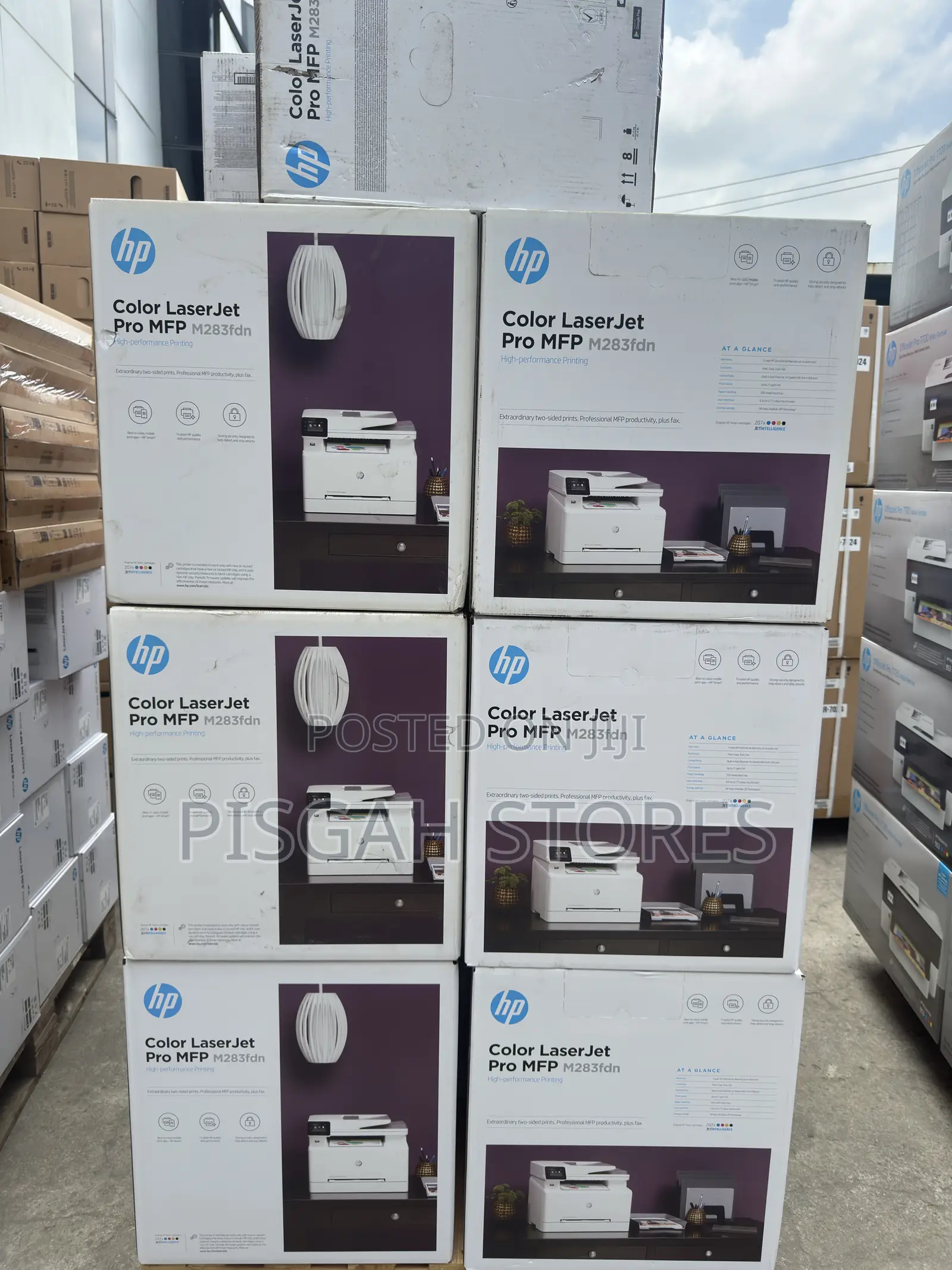Hp Color Laserjet Pro MFP M283fdn Printer (7kw74a) in Ikeja - Printers ...