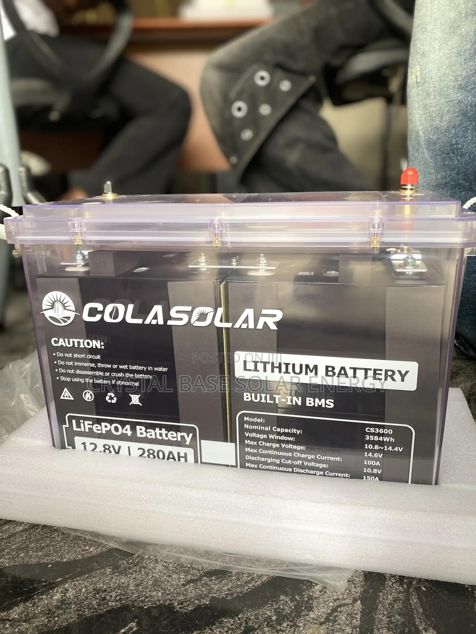 3.6kwh Cola Solar Lithium Battery in Kano Municipal - Electrical ...