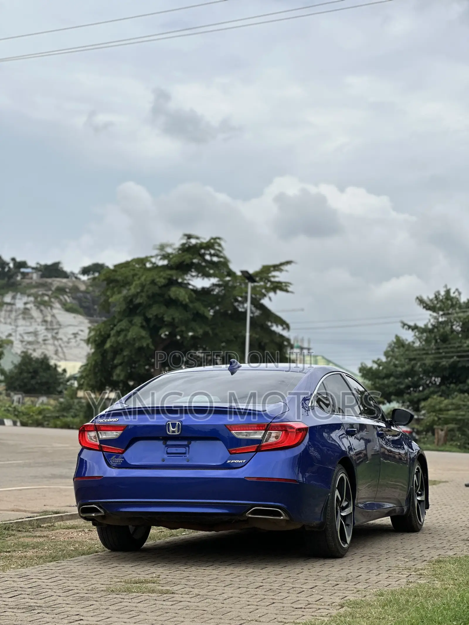 Honda Accord Sport (1.5L 4cyl Turbo 6M) 2019 Blue in Jabi - Cars, Yango Motors | Jiji.ng