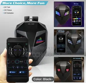 Led Programmable Backpack With Led Eyes Screen Display in Apapa - Bags ...