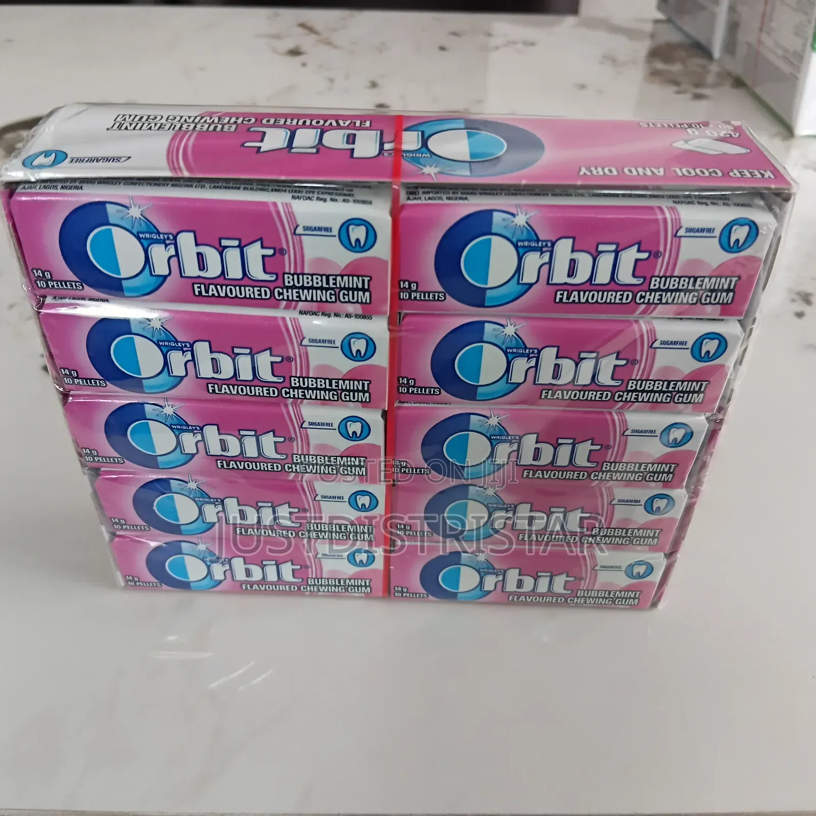 Orbit Flavoured Sugar Free Chewing Gum Packs( Pack of 30) in Ikeja ...
