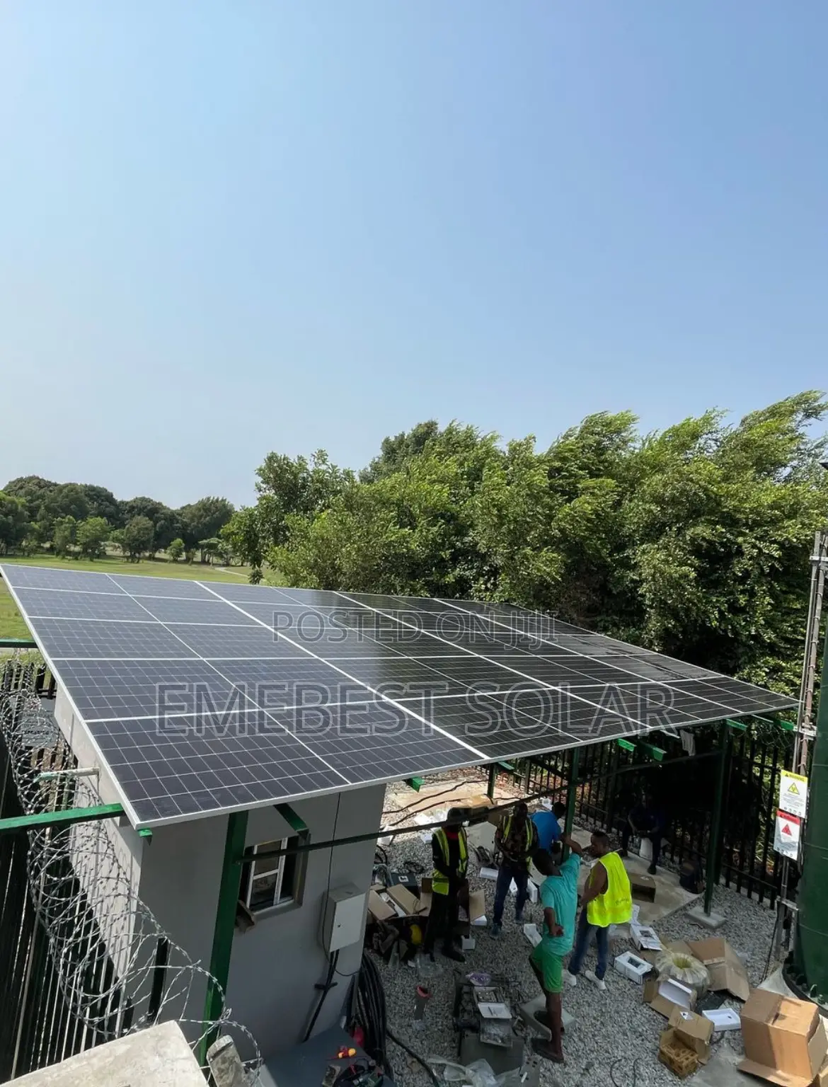 Installation 30kwh Pattern Lithium Battery & 20kva Felicity Inverter in ...