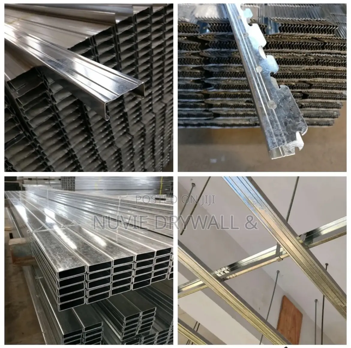 Cap Bead 2.8m ( Edge Trim) Garvanized Frame in Yaba - Building ...