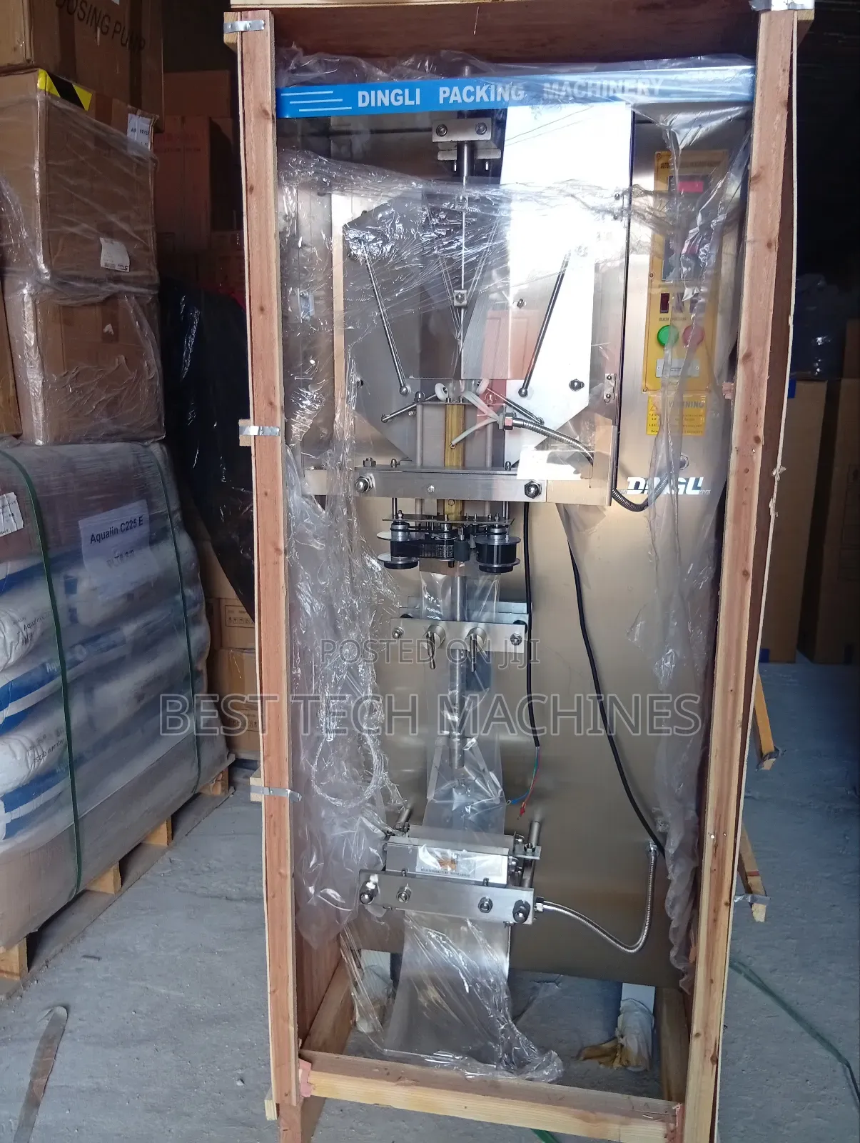 Complete Pure Water Production Line for Sachet Water in Ojo ...