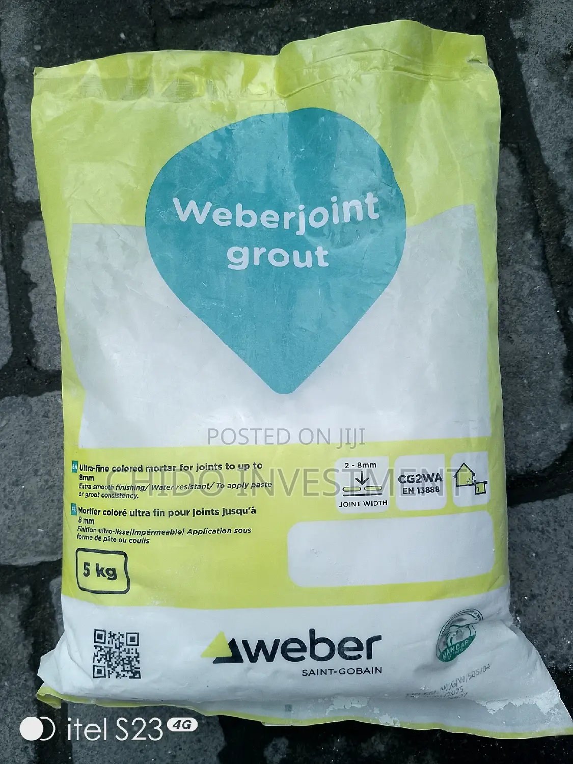 Weber Joint Grouting Cement in Orile - Building Materials & Supplies ...