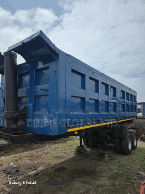 A 30tons Double Axle Refurbished Tipping Trailer Bucket for sale ...