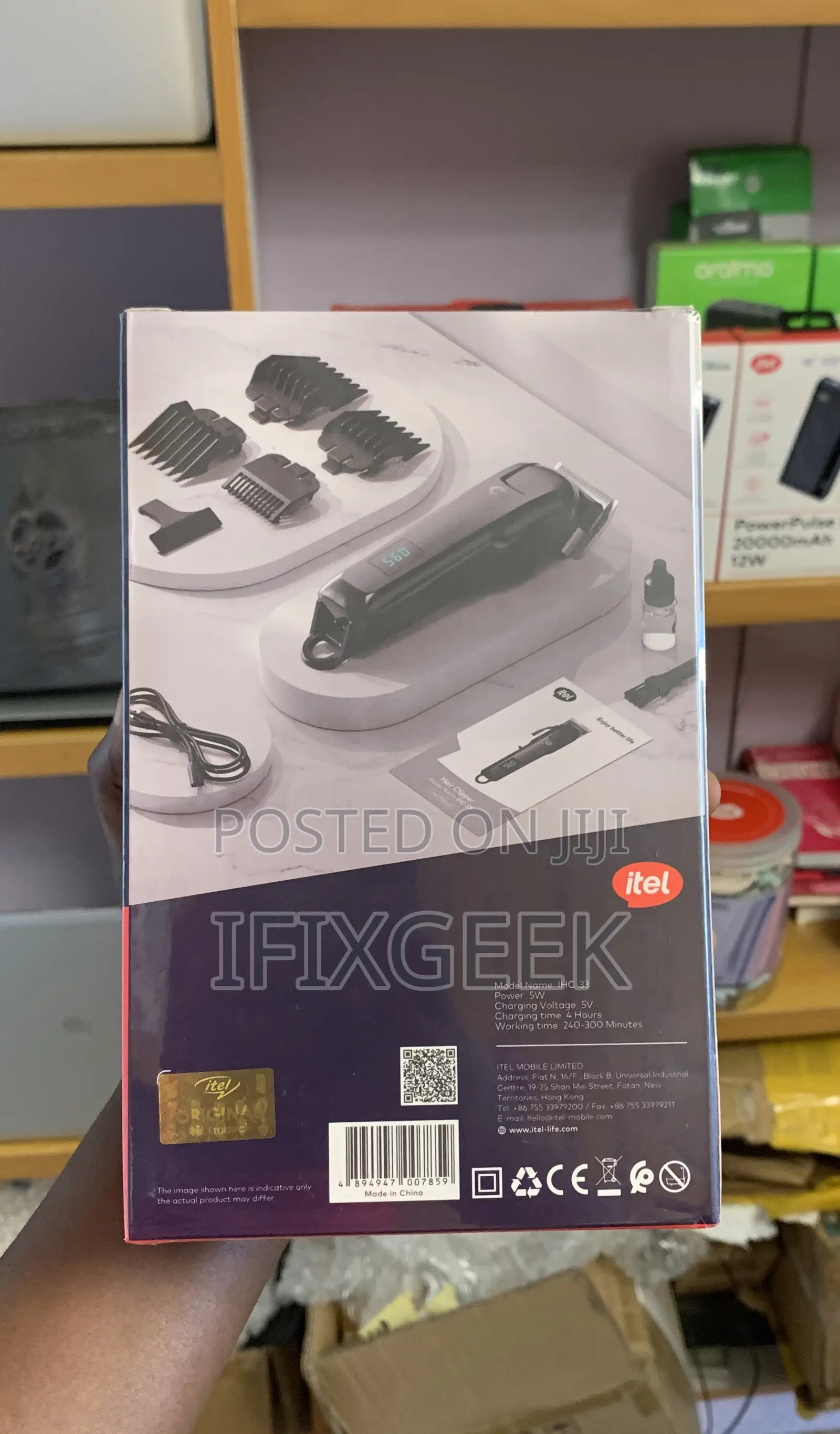 Itel Hair Clipper Classic 2 in Ilorin South - Tools & Accessories, Ifix ...