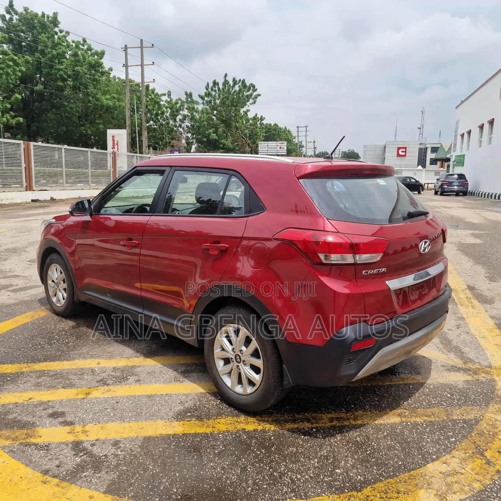 Hyundai Creta 2017 Red in Ikeja - Cars, A E G Automobile | Jiji.ng
