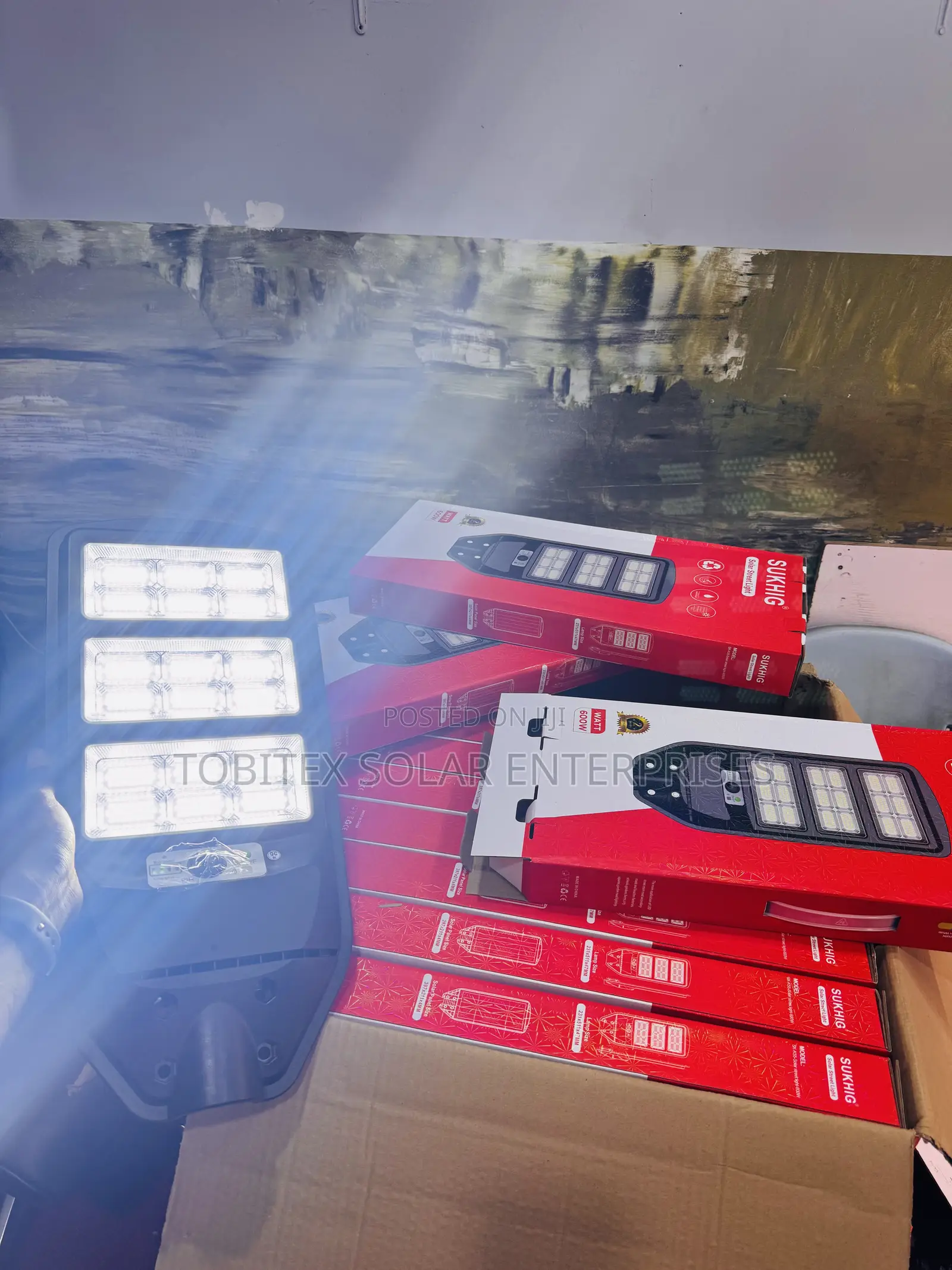 600w All in One Solar Street Light in Surulere - Electrical Equipment ...