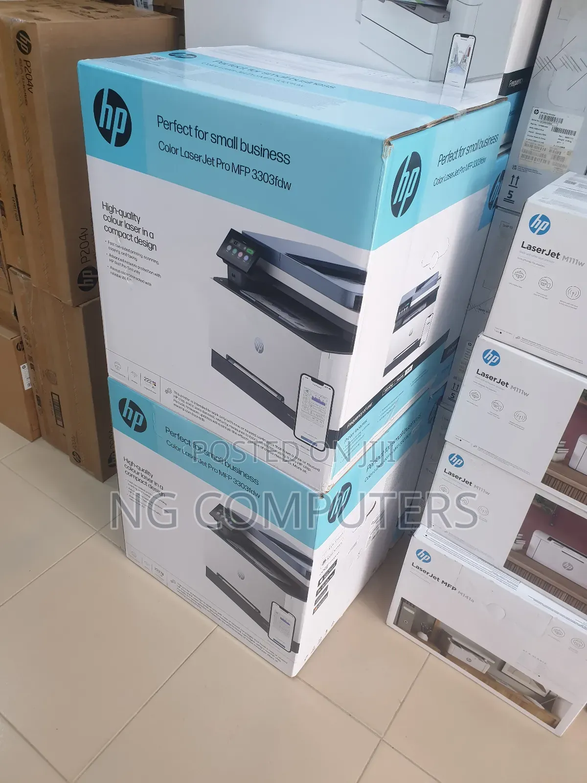 Colour Laser Jet Pro MFP 3303fdw - NG computers Price: ₦ 700,000 on ...