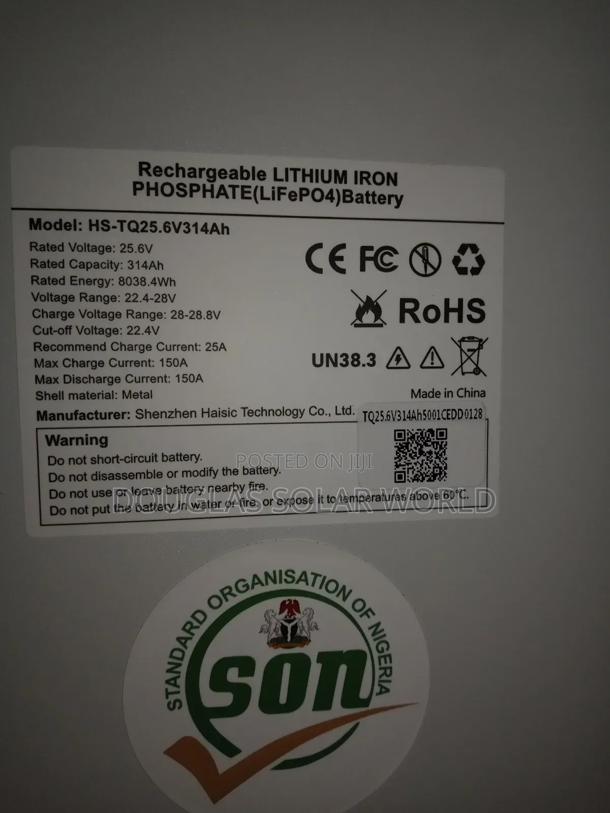 Haisic All in One 4.2kva + 8kwh Lithium Solar Generator System in ...