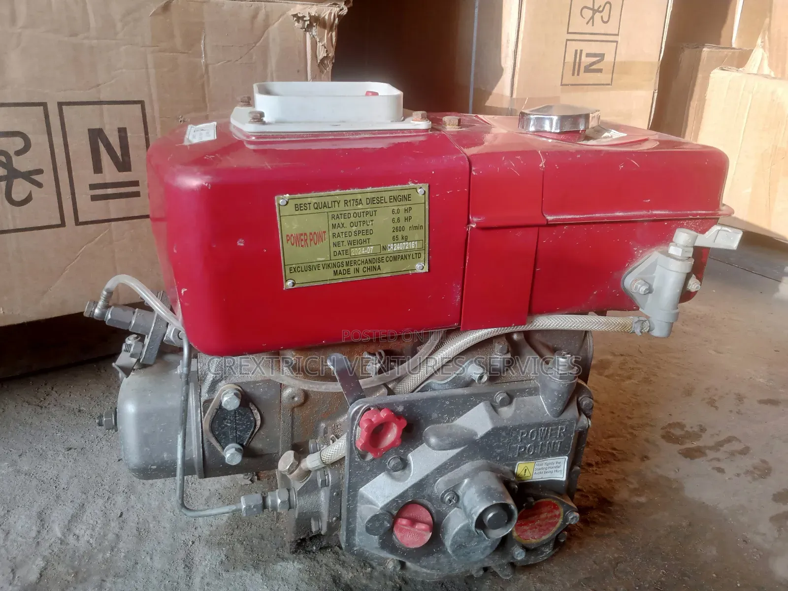 R175 Diesel Engine With Radiator in Ojo - Manufacturing Equipment ...