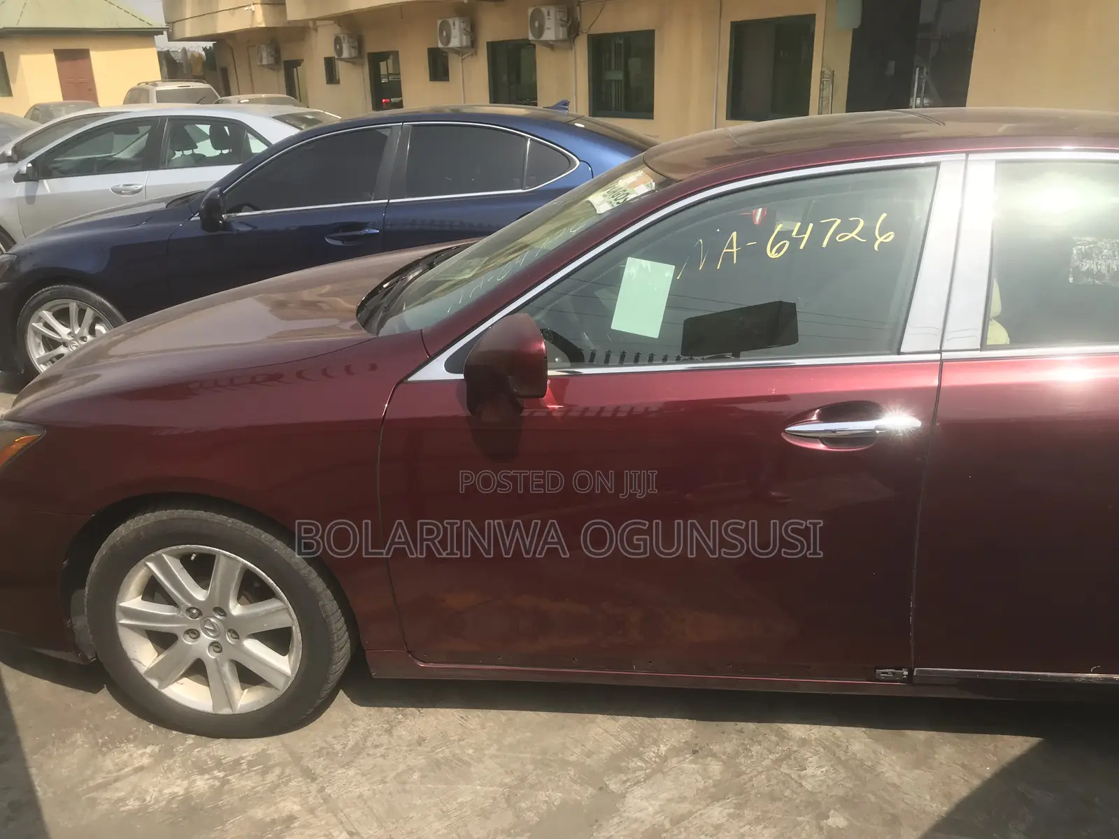 Lexus ES 350 2008 Maroon in Ikeja - Cars, Adebolarinwa Ogunsusi | Jiji.ng