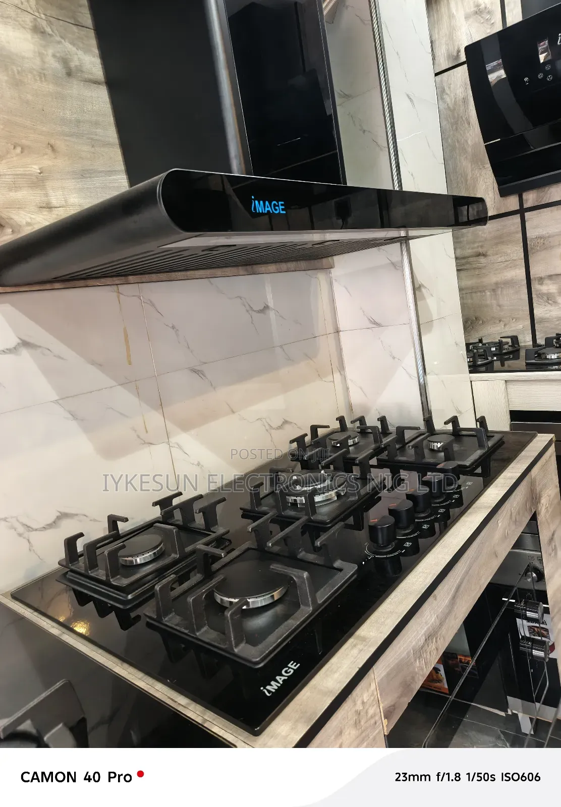 Original Quality Image Built-in Gas Cooker Inverter Heat Extractor in ...