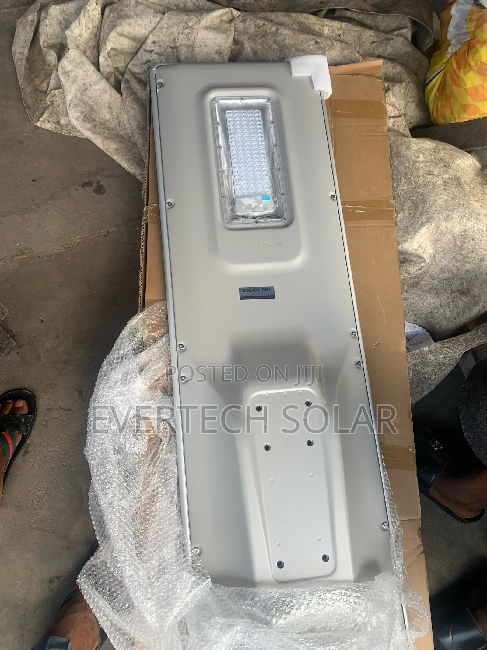 Brand New 100watts Blue Carbon All In One Solar Street Light in Ojo - Solar Energy, Evertech ...