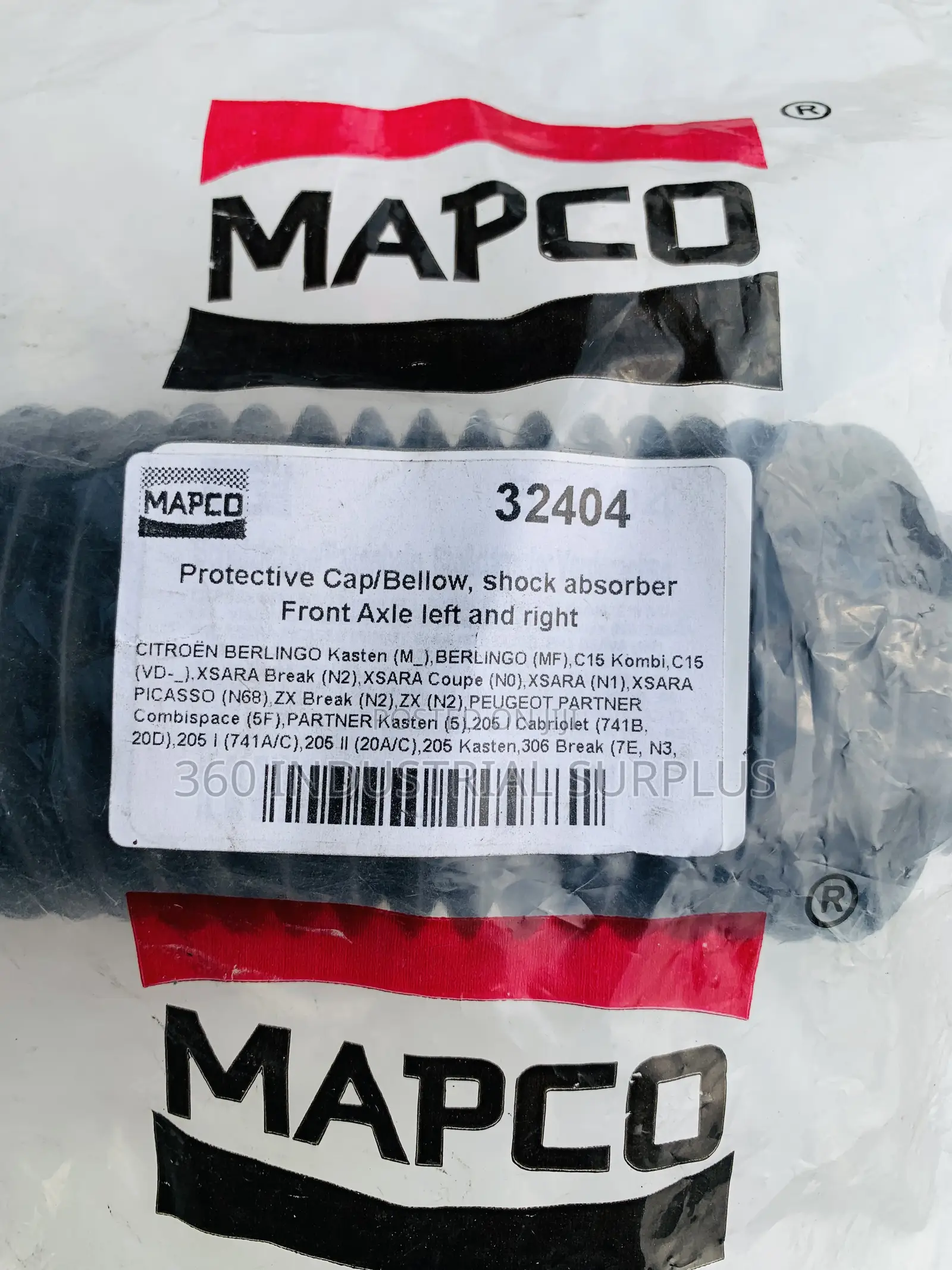 Genuine Mapco 32404 Protective Cap/Bellow , Shock Absorber for sale ...