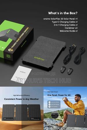 Oraimo Solarflex 30 30w Portable Solar Panel in Ojodu - Electrical ...