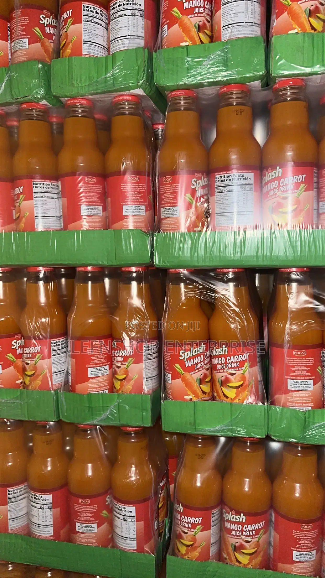 Pocas Splash Mango Carrot 750ml X 8 Bottles in Lagos Island (Eko ...