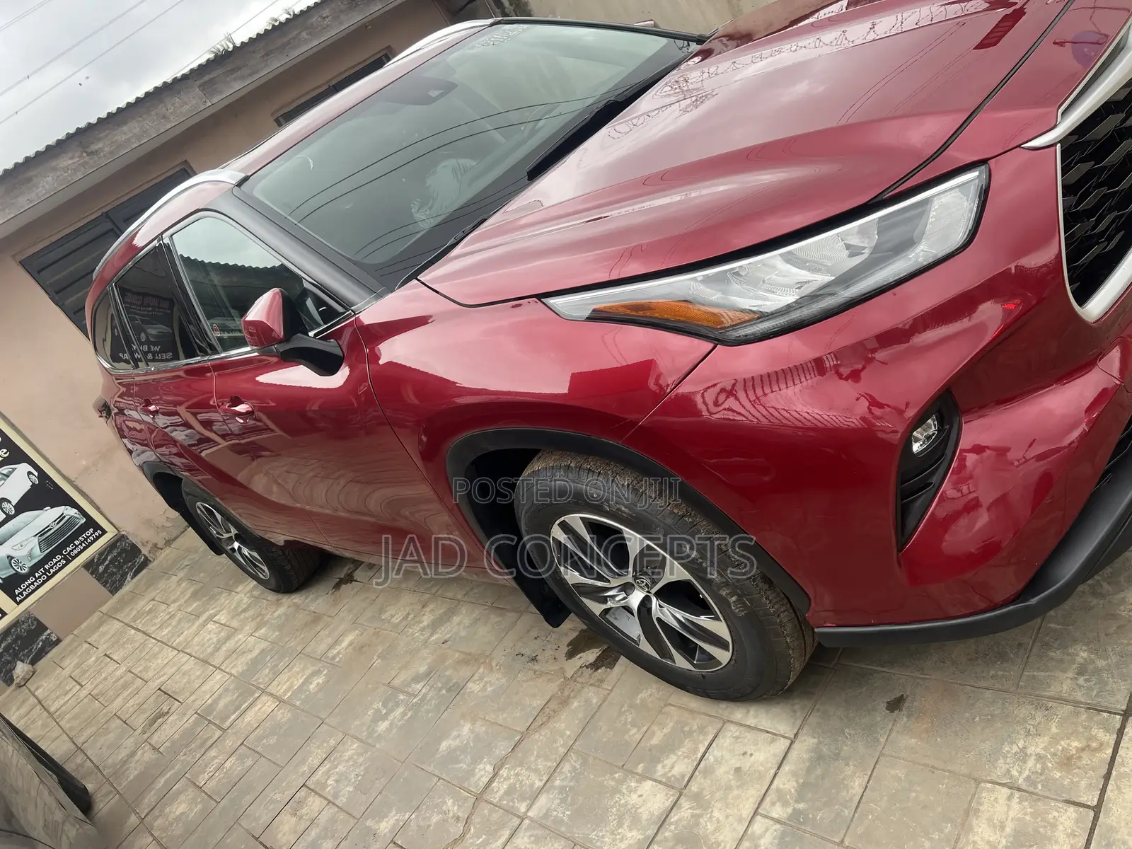 Toyota Highlander XLE AWD 2020 Red in Lagos State - Cars, Jadesimi T ...