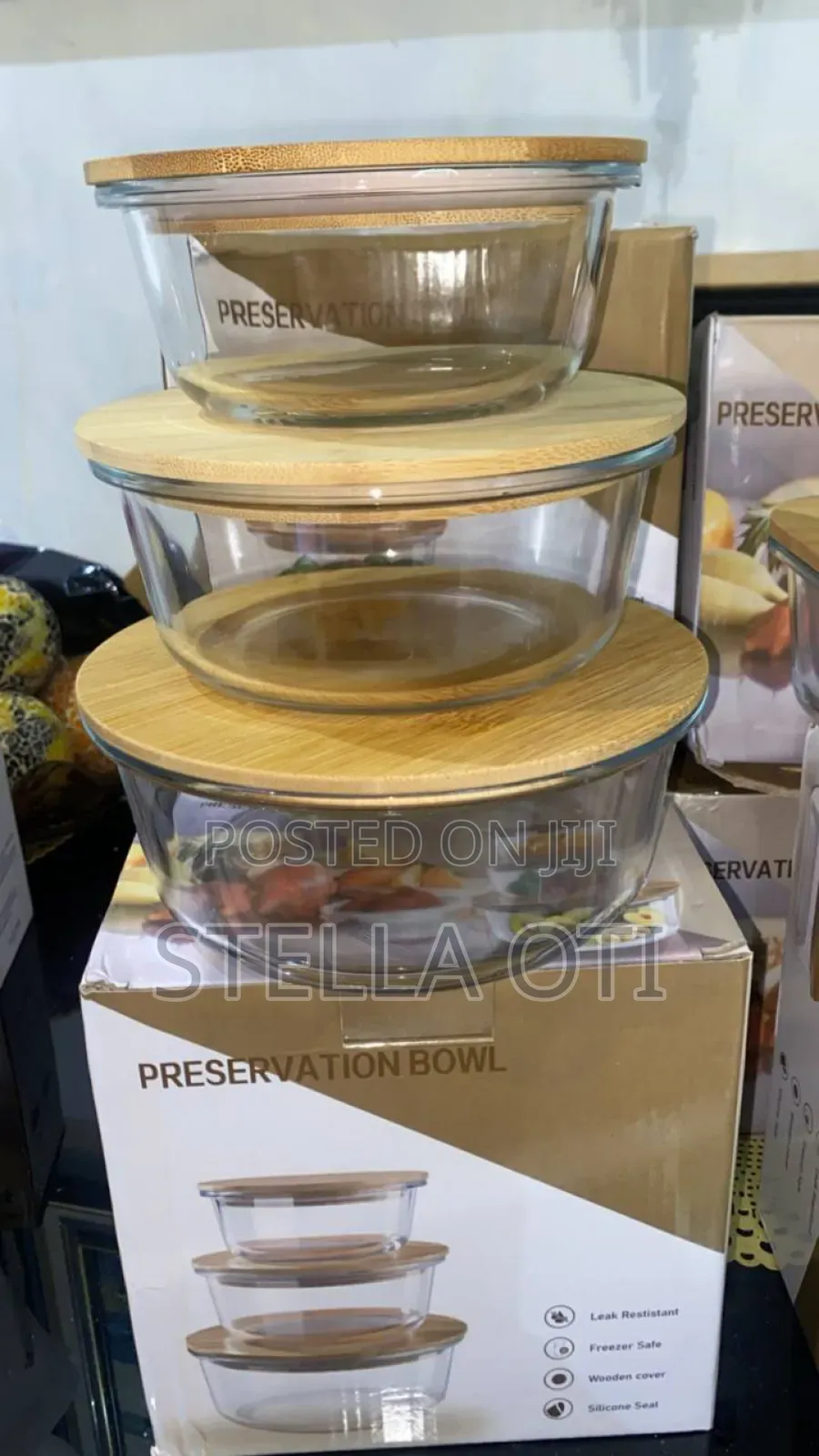 3pcs Glass Preservative Bowl in Lagos Island (Eko) - Storage ...