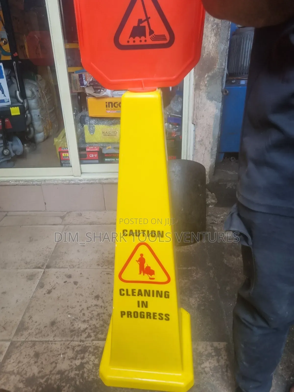 Wet Floor Sign Cone/Caution Cleaning In Progress Cone in Port-Harcourt ...