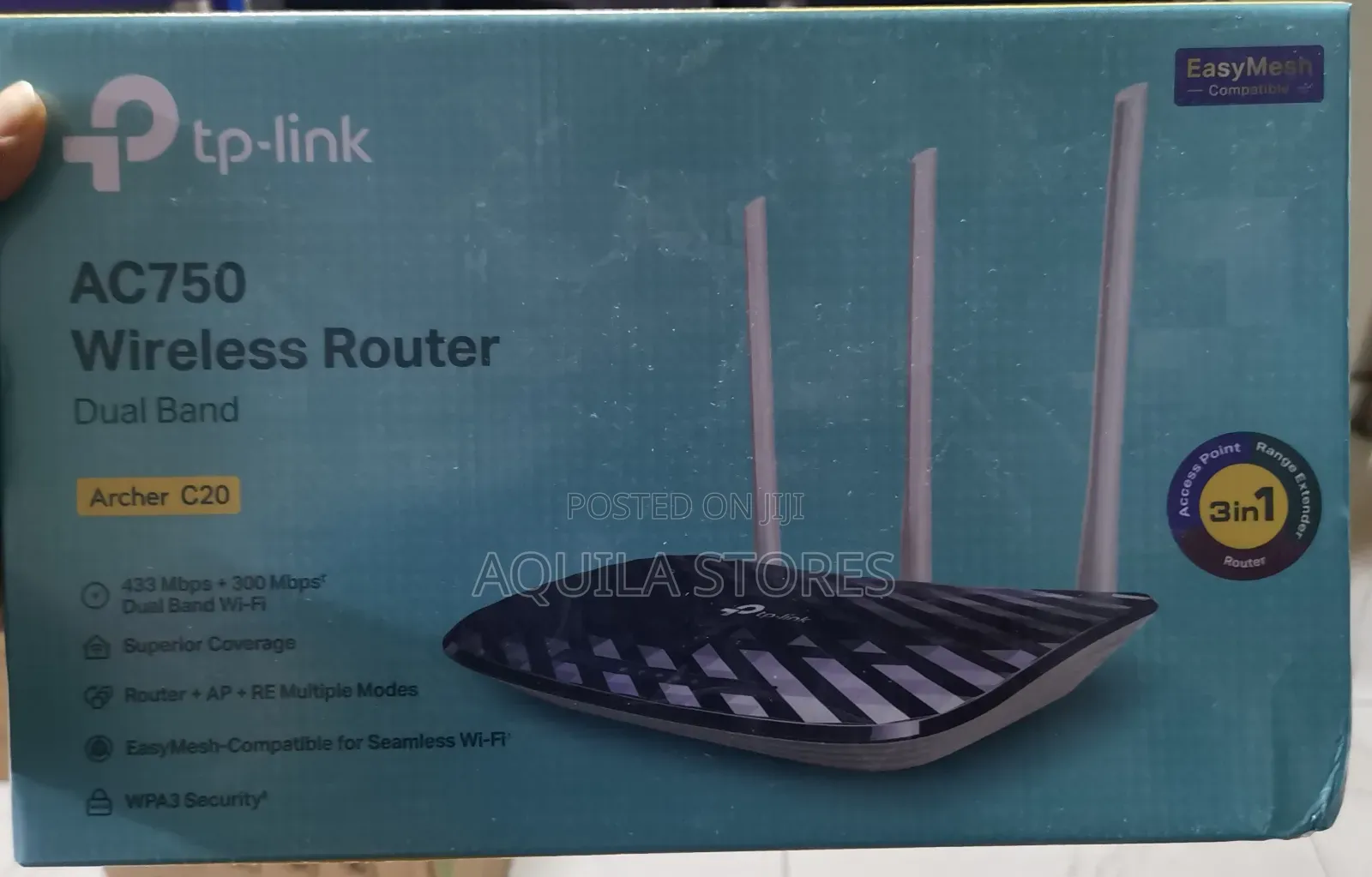 Tp-Link Archer C20 Ac750 Wireless Dual Band Router. in Ikeja ...
