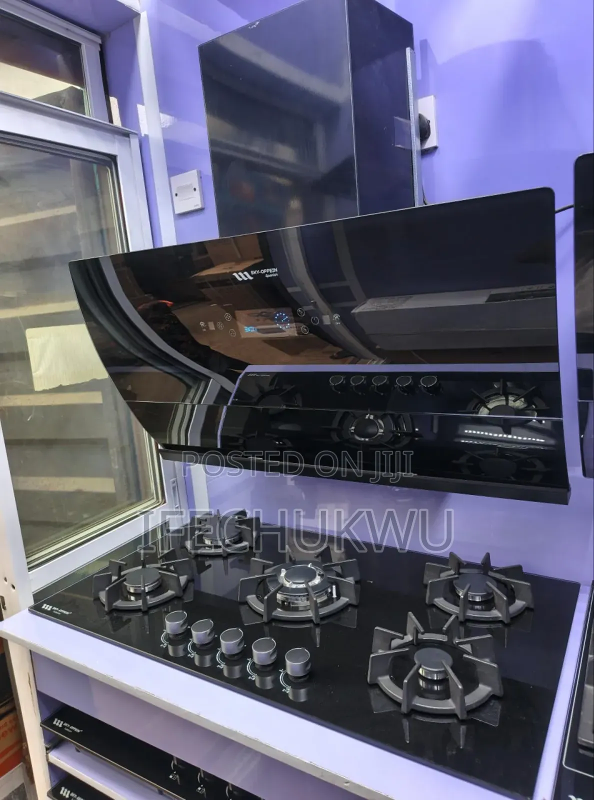 Original Sky-Oppein Built-in Gas Cooker (Plasma) Heat Extractor 90cm in ...