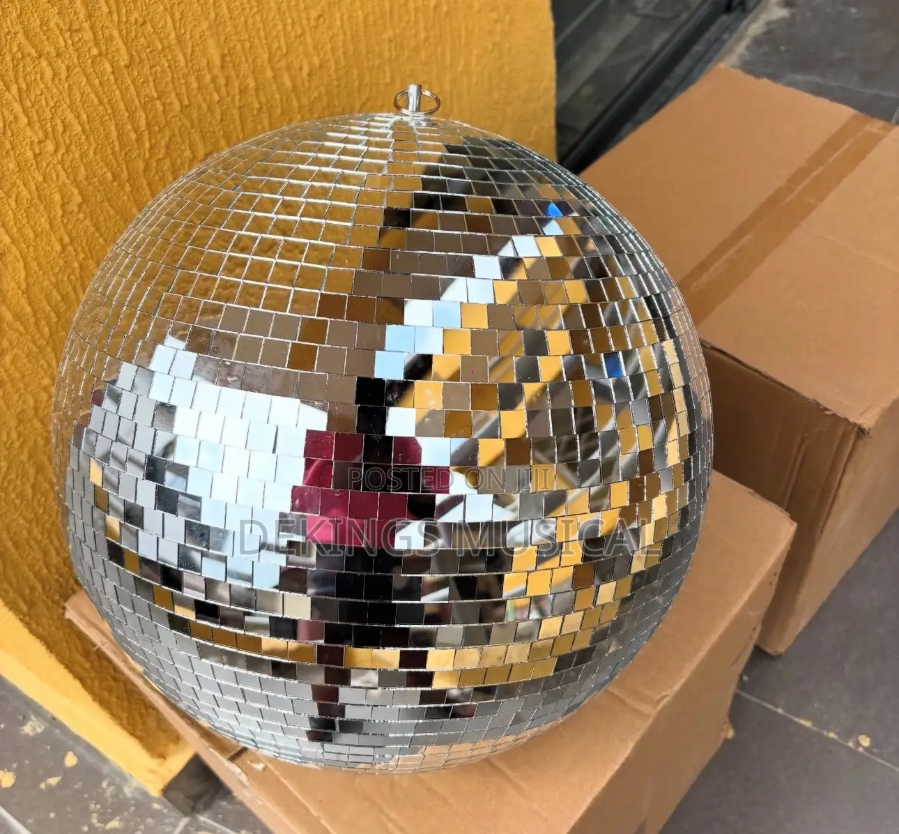 Disco Mirror Ball - Rotating Party Light Ball for Clubs, Djs, Weddings ...