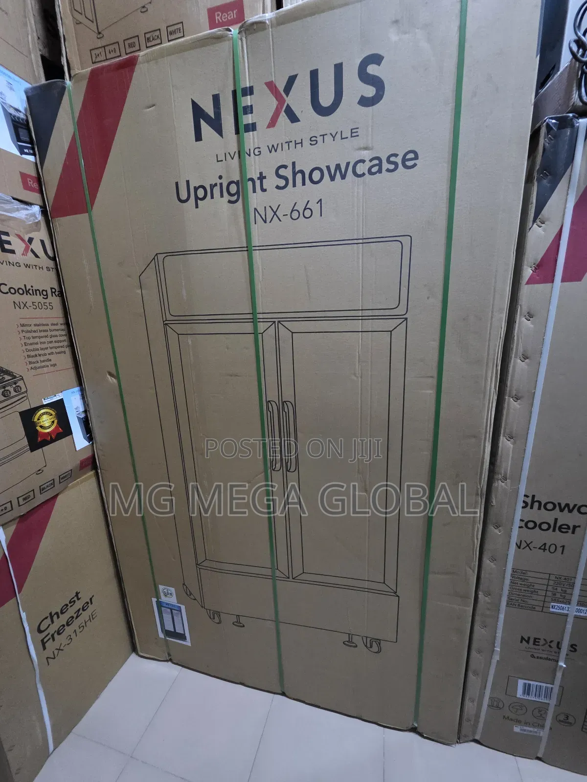 Nexus Double Door Standing Chiller in Magodo - Kitchen Appliances, Mg ...