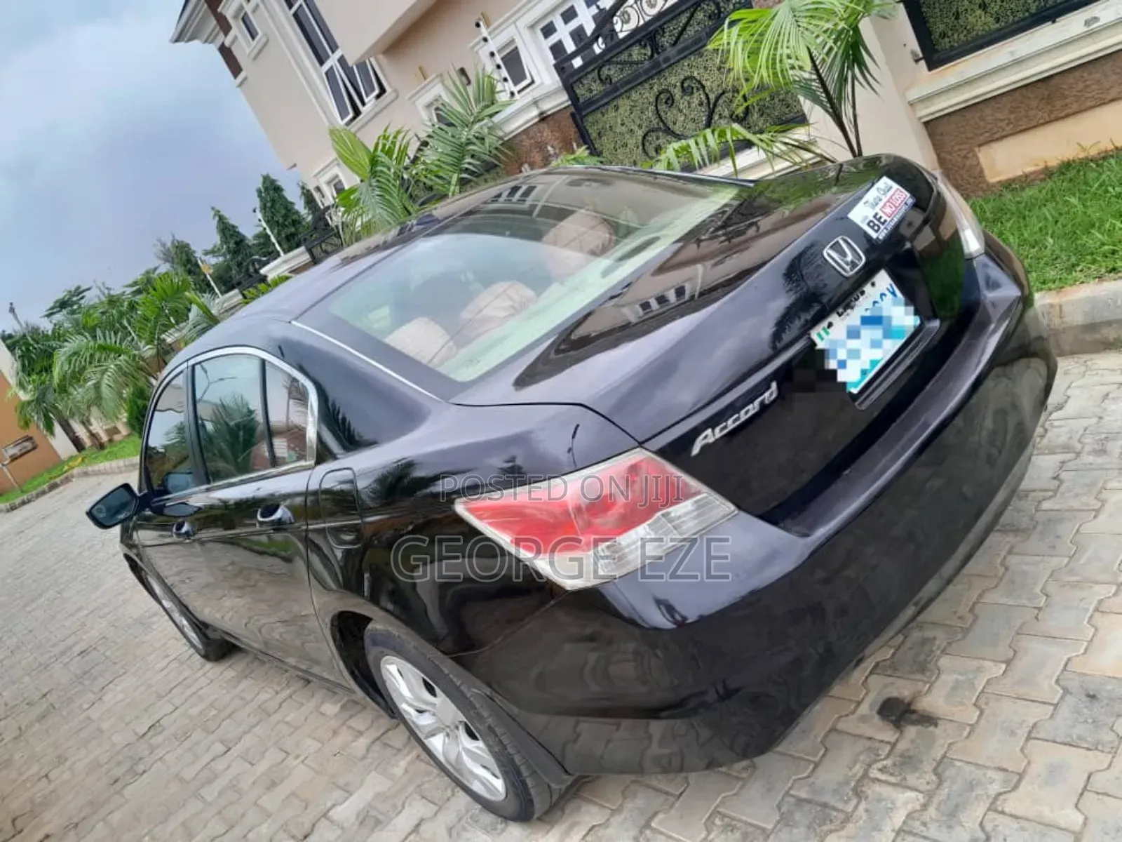 Honda Accord 2008 Black in Gaduwa - Cars, George Eze | Jiji.ng
