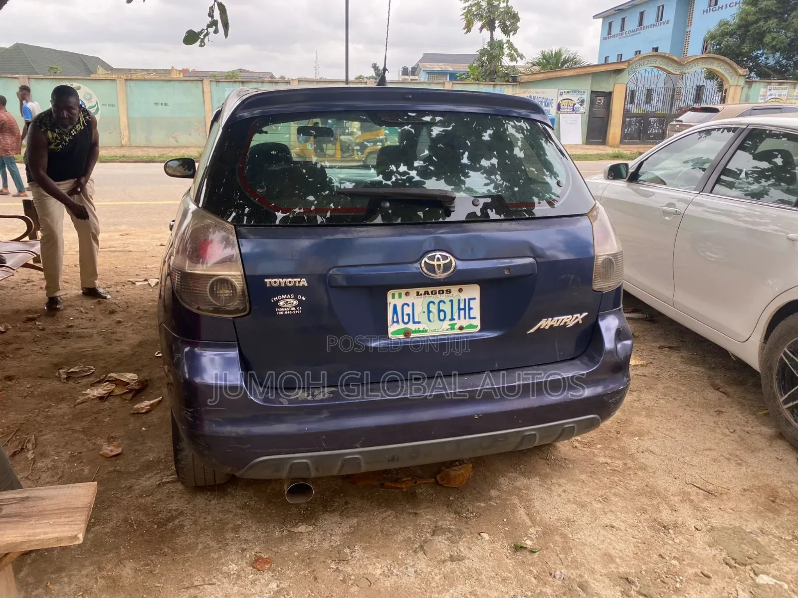 Toyota Matrix 2005 Blue in Abule Egba - Cars, Jumoh Global Autos | Jiji.ng