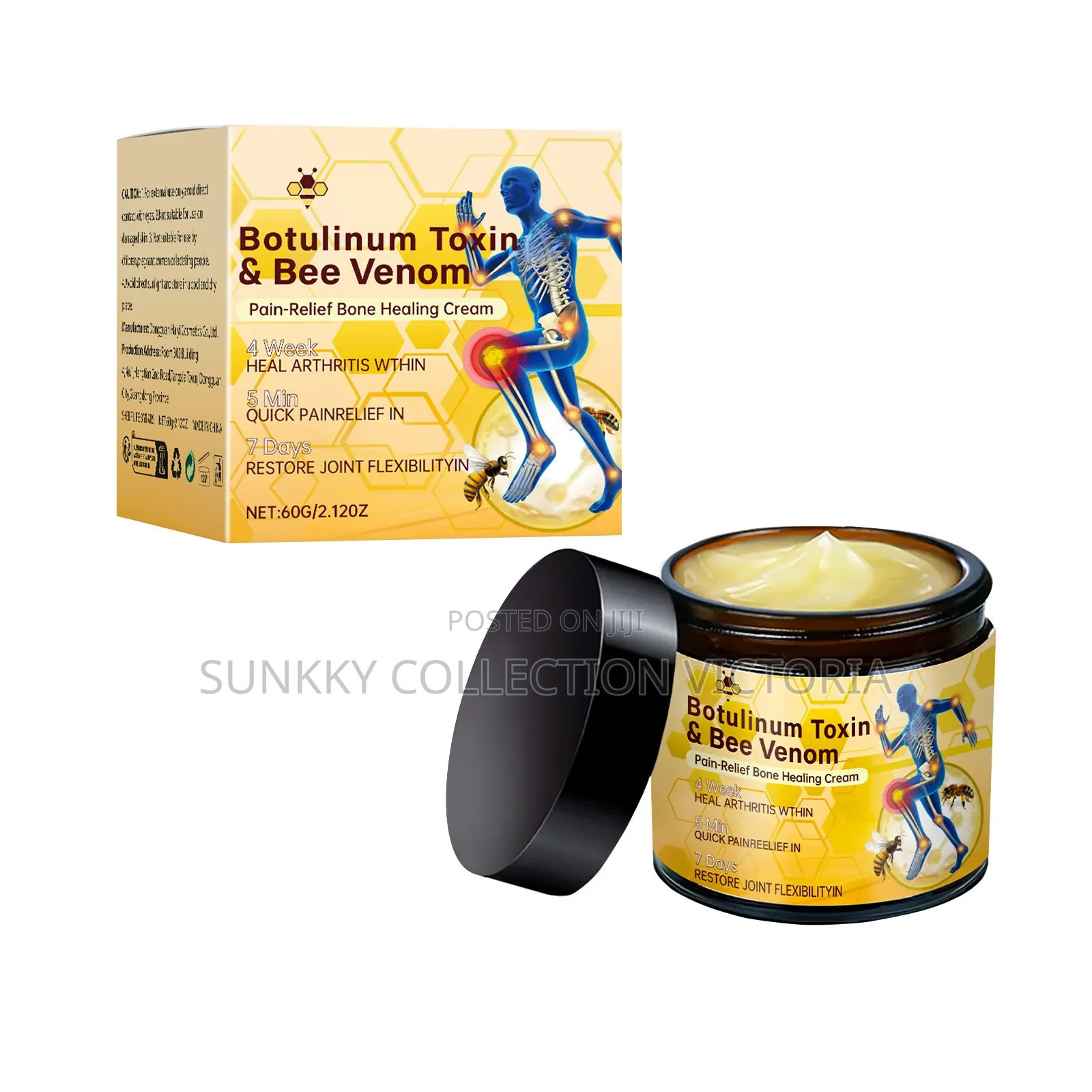 Botulinum Toxin and Bee Venom Pain Relief Bone Healing Cream in Ikeja ...