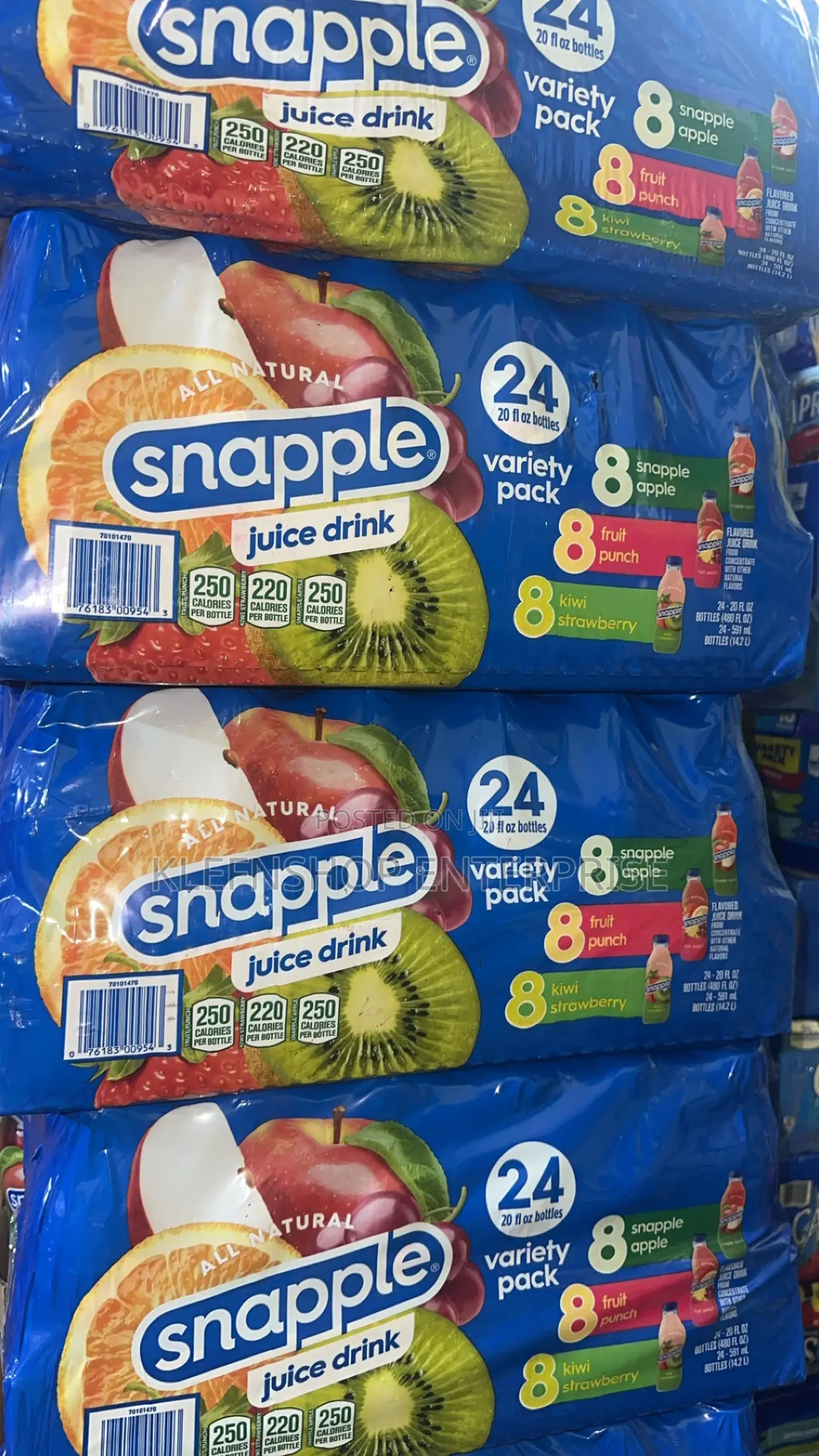 Snapple Variety Pack X 24 Plastics in Eko Atlantic - Food & Beverages ...