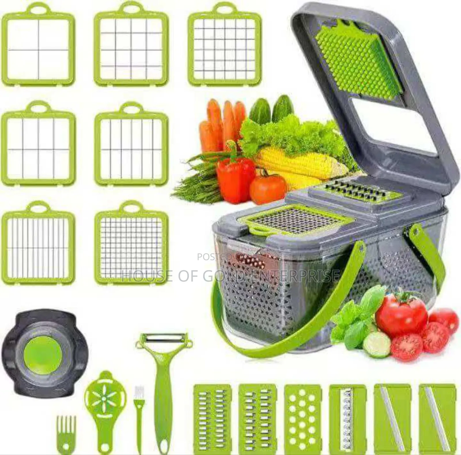22pcs Vegetable Choppers/Slicers in Lagos Island (Eko) - Kitchenware ...