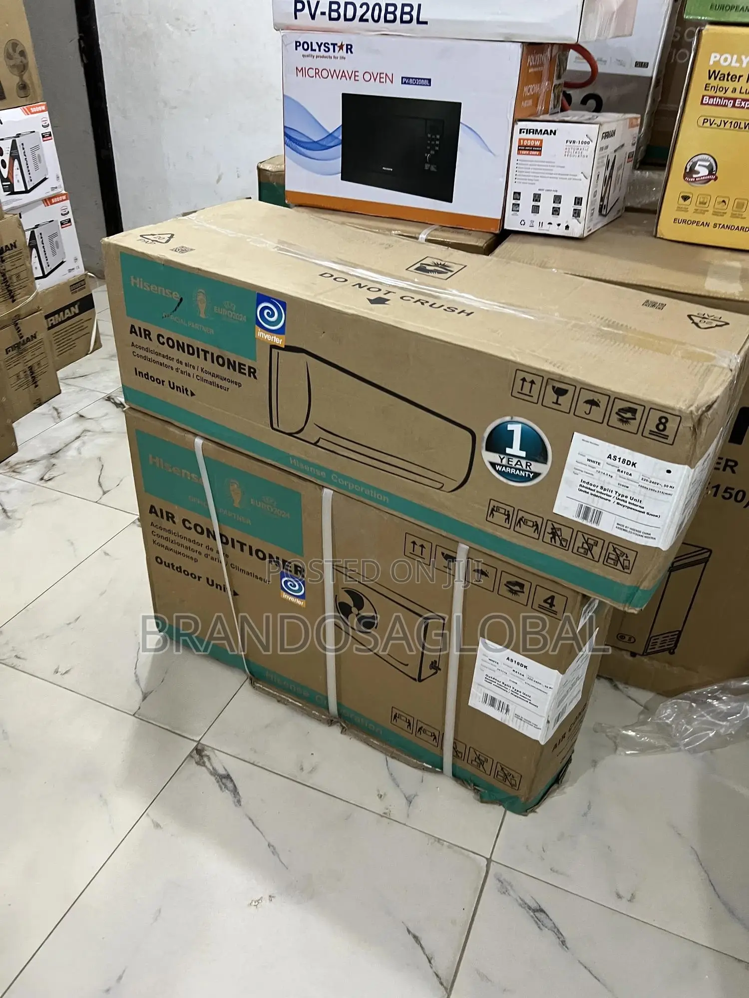 Hisense 2‐Horsepower Inverter Ac – Model As18dk, Excellent Performance ...