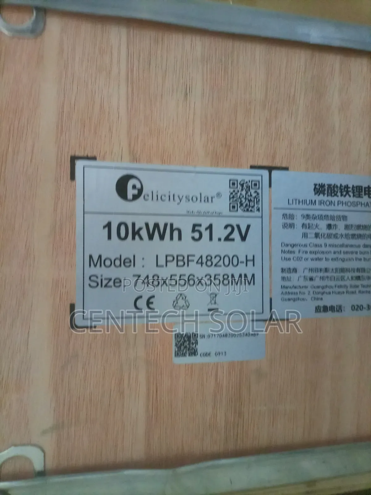 Felicity 10kwh Lithium Battery 51.2v New Model in Abak - Electrical ...